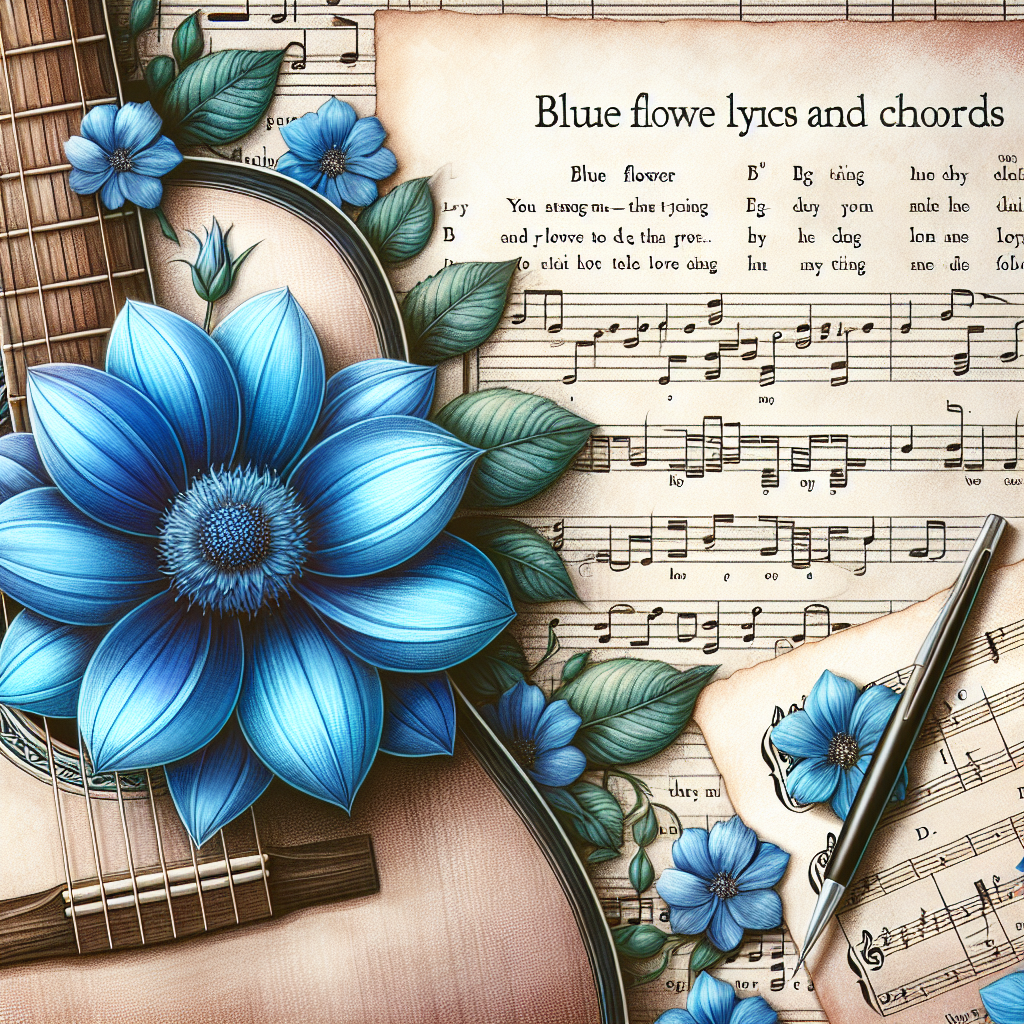 ℹ Guía Completa de la Flor Azul: Letra y Acordes para Tocar como un Experto