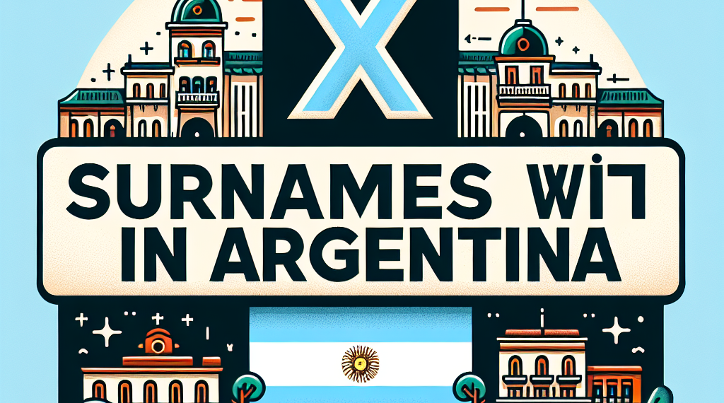 ℹ Descubre la influencia de los apellidos con 'x' en Argentina ...