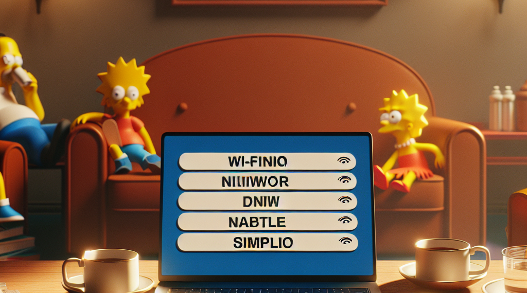 ℹ Los Mejores y más Divertidos Nombres WiFi Inspirados en los Simpsons: Lista Completa