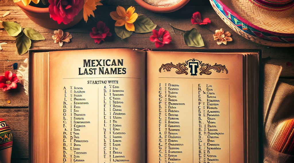 ℹ Los apellidos con la letra 'T' más comunes en México: Descubre su ...