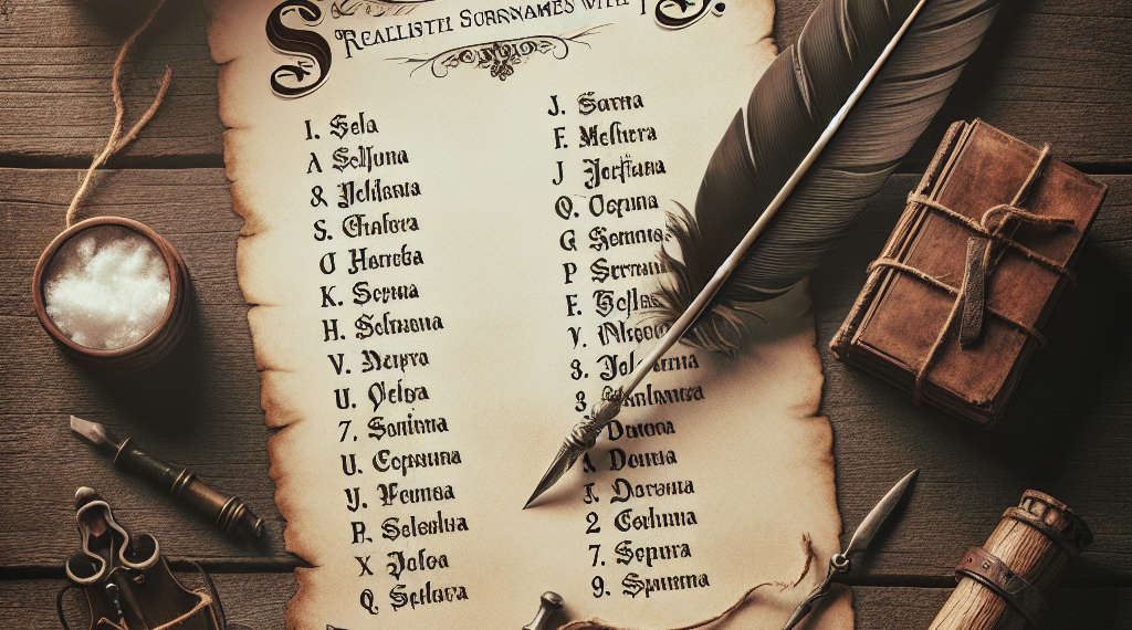 ℹ Descubre los Apellidos Españoles con 'S': Historia y Origen